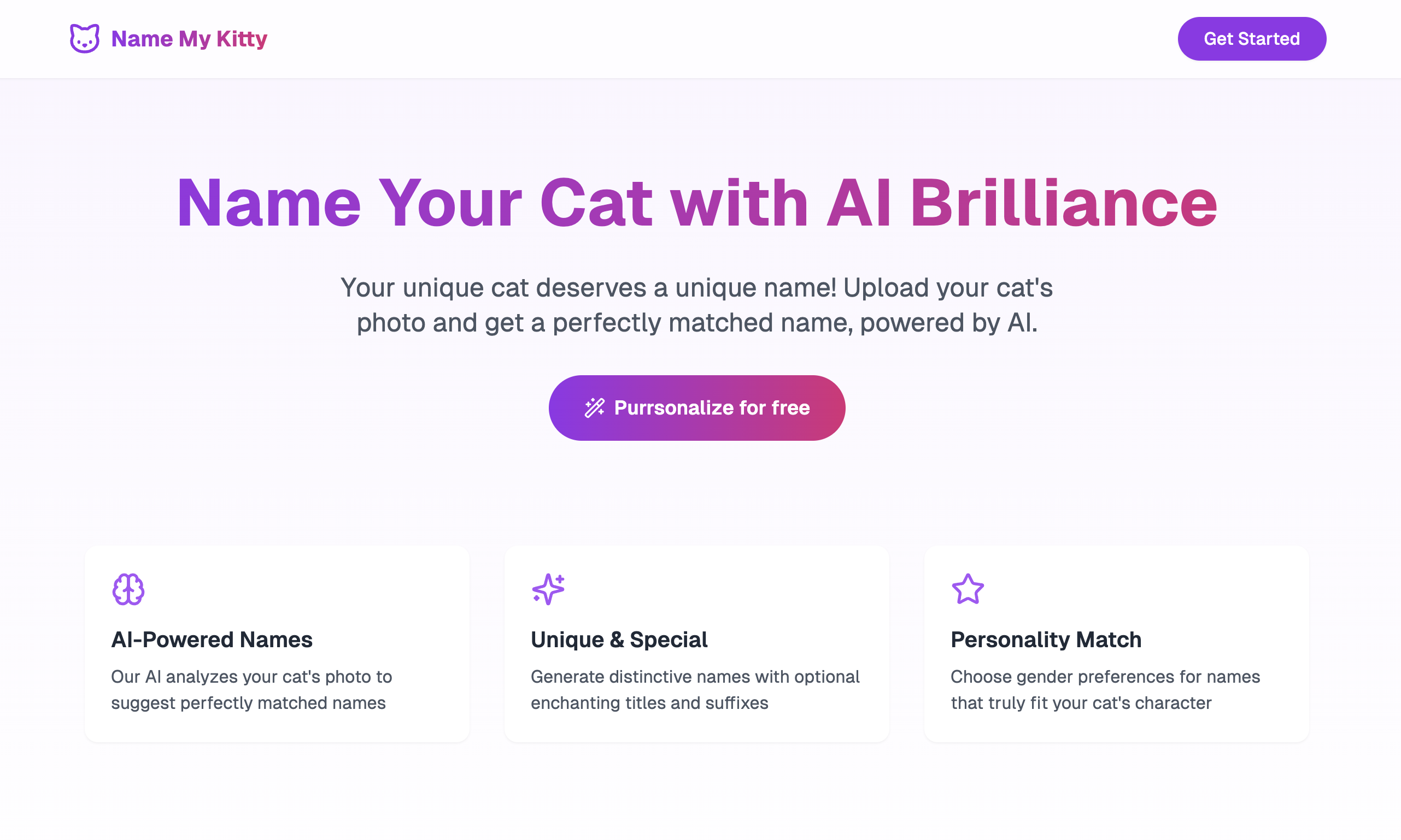 Cat Name Generator | Find the Perfect Name for Your Cat
